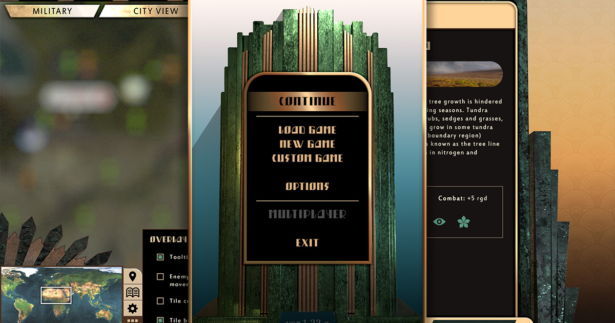 Marble Gold UI Kit - Strategy | 2D Icons | Unity Asset Store