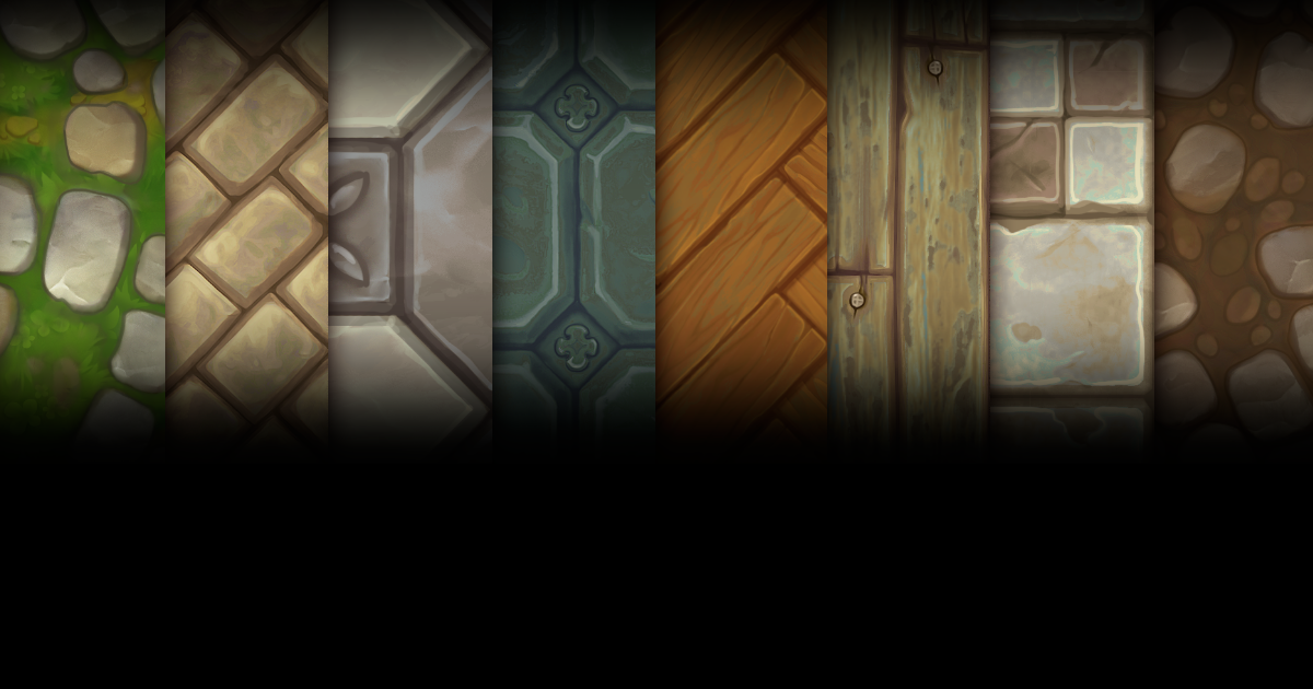 Hand painted City Ground and Floor Vol.2 | 2D Floors | Unity Asset Store