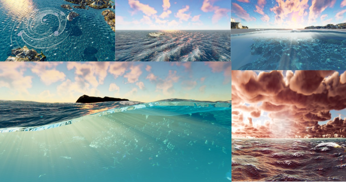 Oceanis 2024 Pro URP Water Framework | Particles/Effects | Unity Asset ...