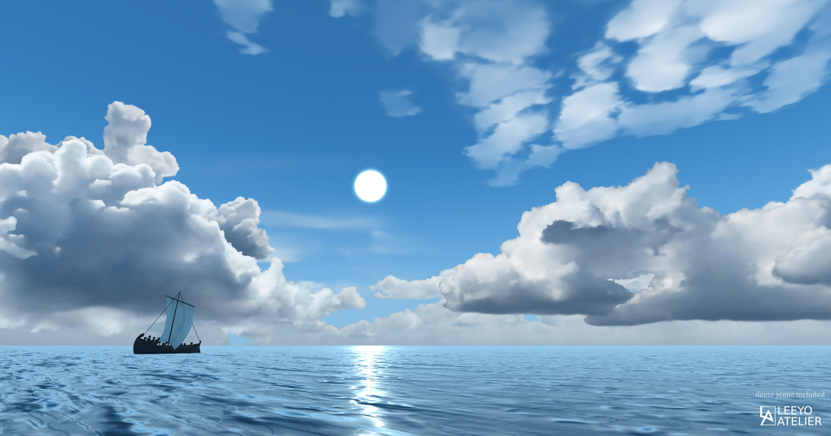 Clouds & Skies - Stylized | 2D Sky | Unity Asset Store