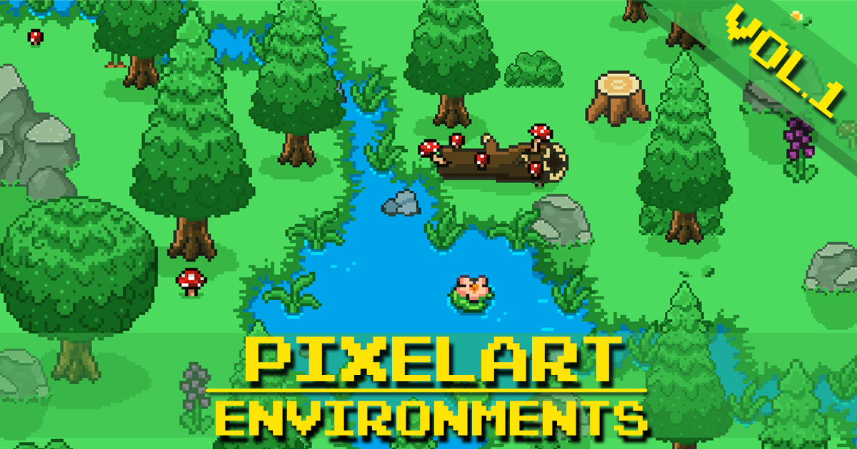 Pixel Art Environments VOL.01 | 2D Environments | Unity Asset Store