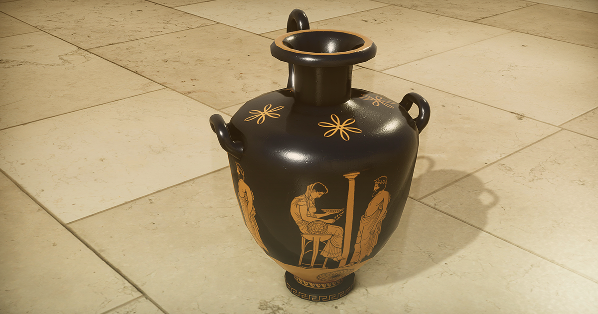 Greek Temple: Vases | 3D Historic | Unity Asset Store