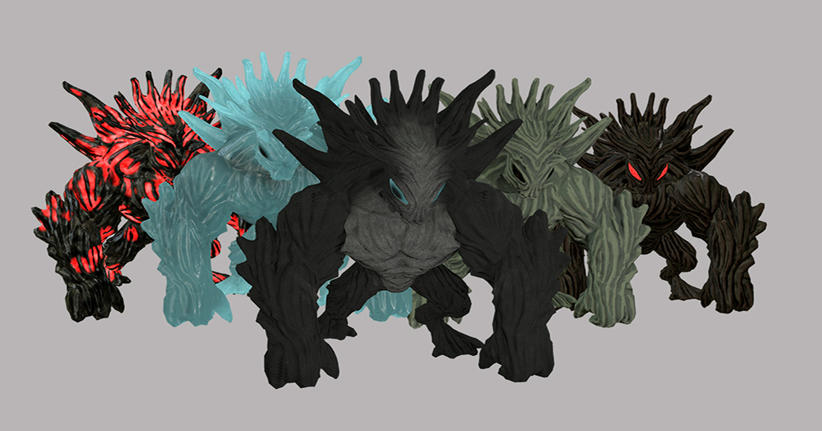 Alien_D_ | 3D Creatures | Unity Asset Store