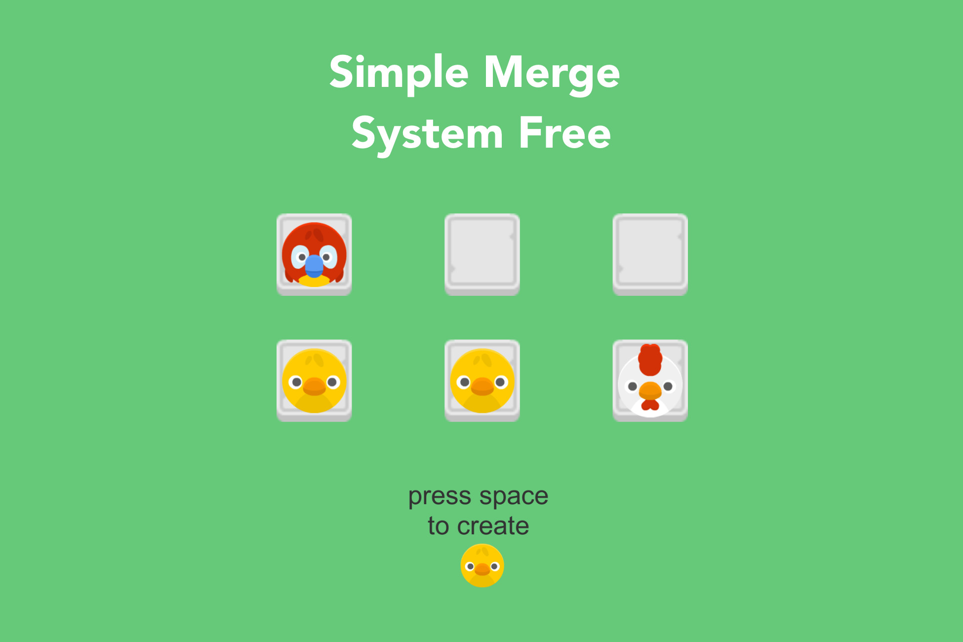 Simple Merge System Free Unity Asset Store