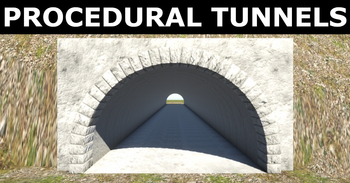 Procedural Tunnels | 3D Tools | Unity Asset Store