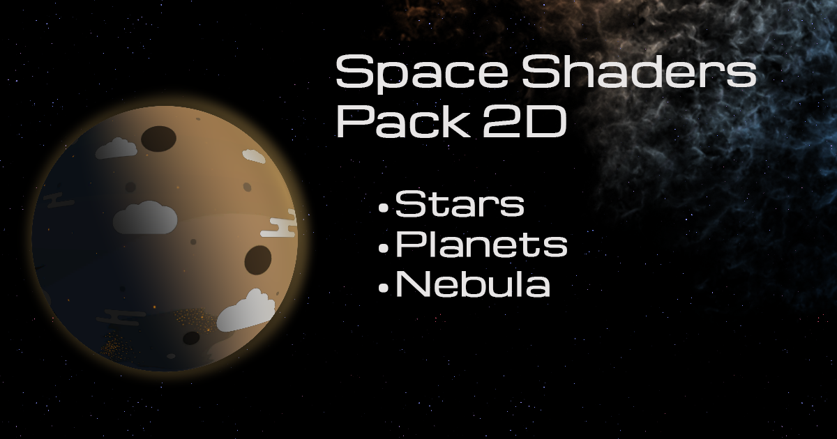 Space Shaders Pack 2D | VFX Shaders | Unity Asset Store