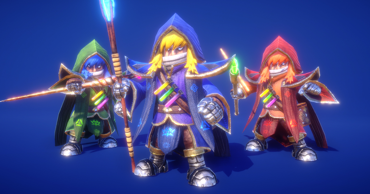 Battle Wizard PBR | Characters | Unity Asset Store