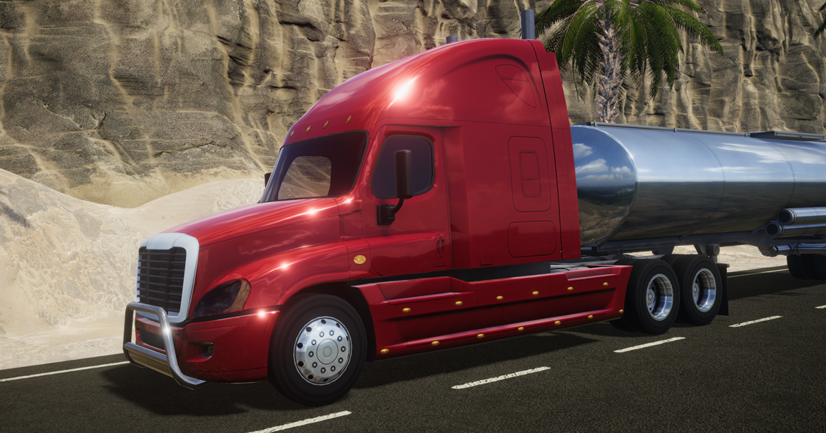 American Truck 1 + upgrades | 3D Land | Unity Asset Store