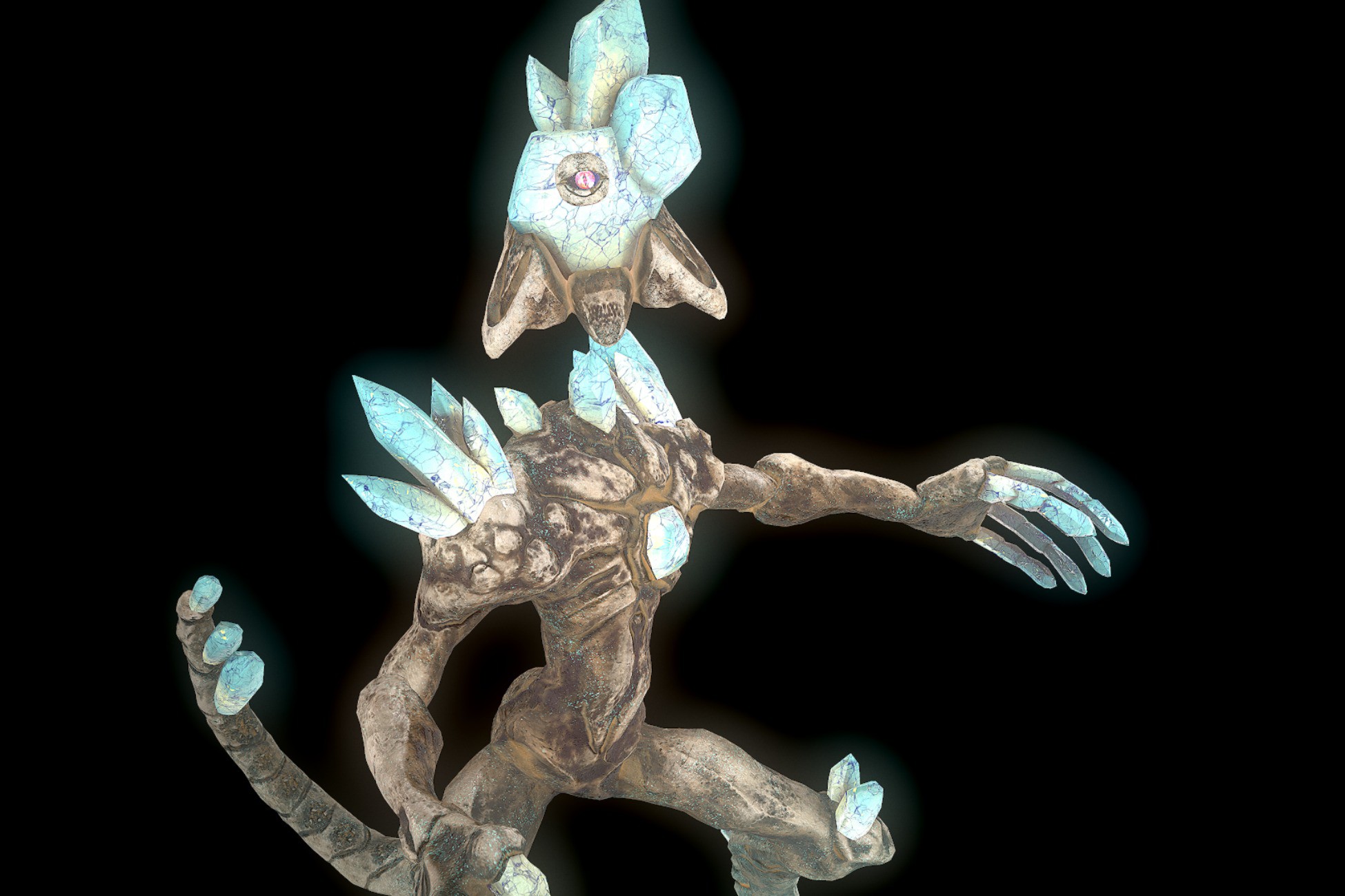 Monster Crystal 07_0 | 3D Creatures | Unity Asset Store