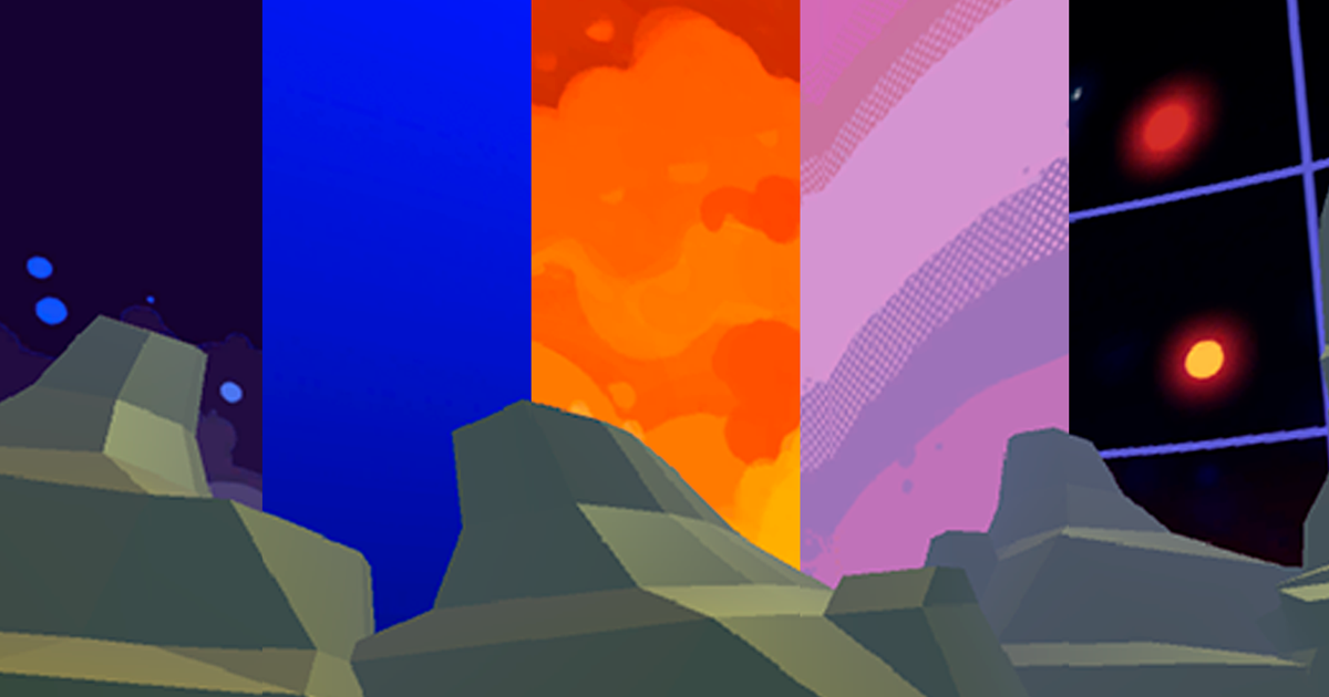 Moody Skies - LEGO® Microgame Add-ons | 2D キャラクター | Unity Asset Store