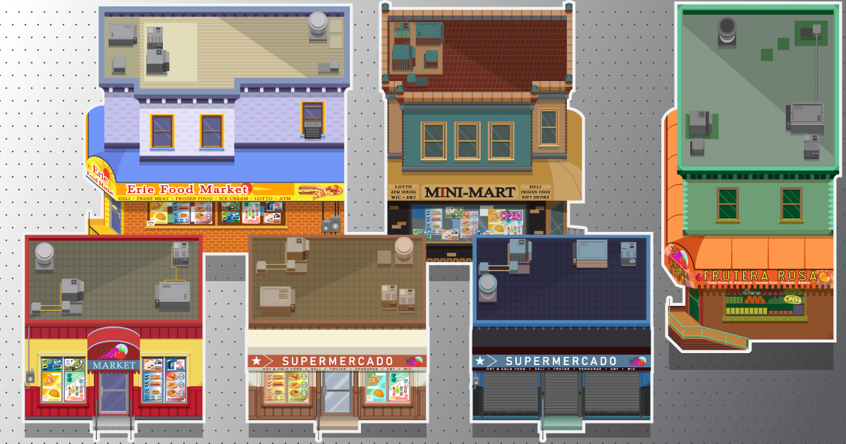 2D Hispanic Market & Corner Store Asset Pack | 2D Environments | Unity ...