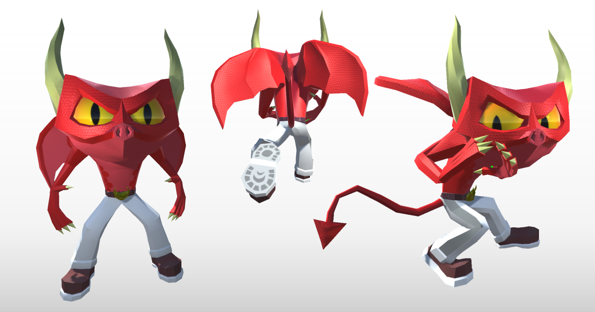Little Devil Character - Enemy or Principle | Characters | Unity Asset ...