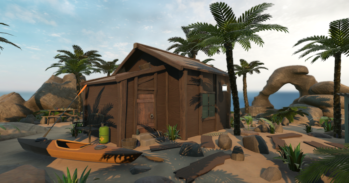 Realistic Beachfront Small Cabin Asset Package | 3D Landscapes | Unity ...