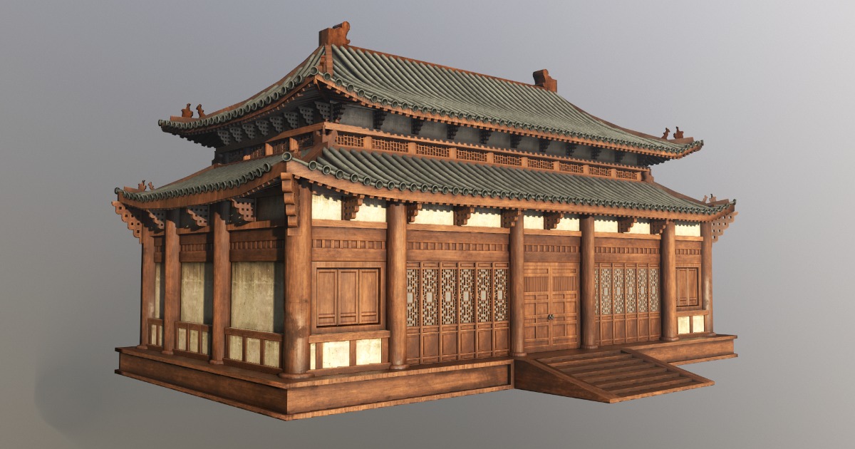 Asian japanese and chinese Realistic Building | 2D Building | Unity ...