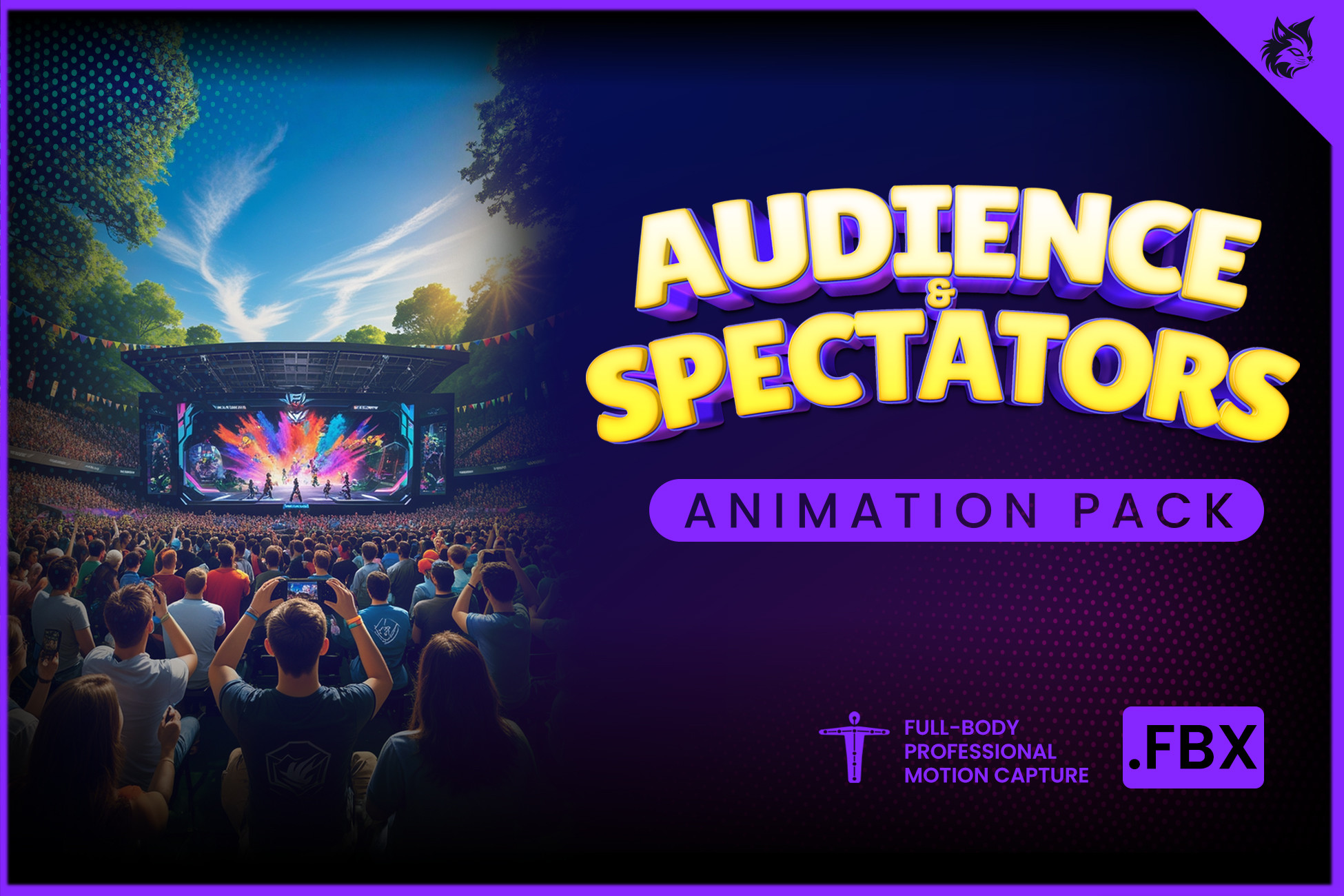 Audience and Spectators Animation Pack by The Mighty Cat Games