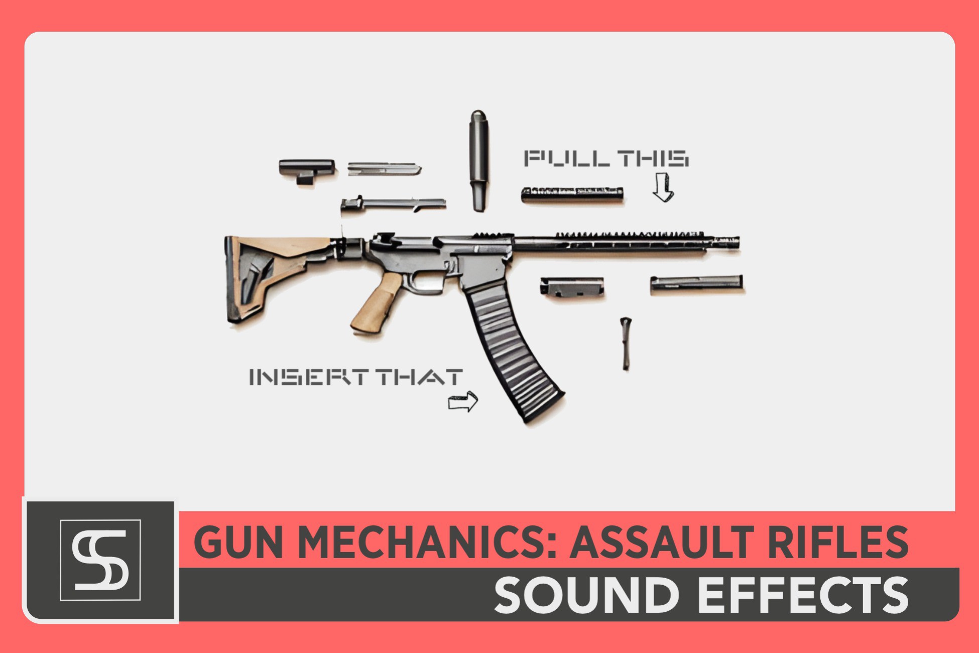 Gun Mechanics: Assault Rifles Sound Effects Pack | Weapons Sound FX ...