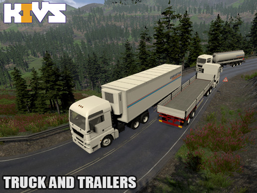 Truck and trailers | 3D Vehicles | Unity Asset Store