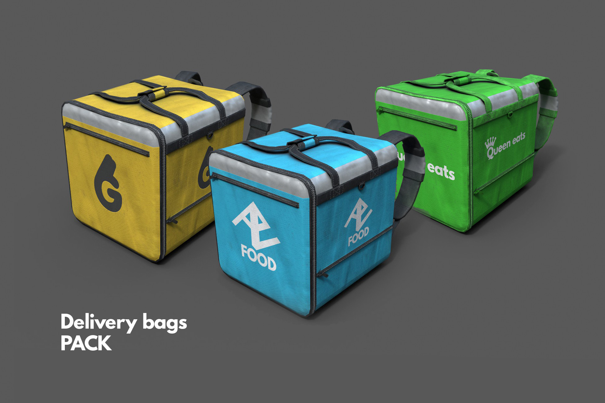 Delivery Bags | Props | Unity Asset Store