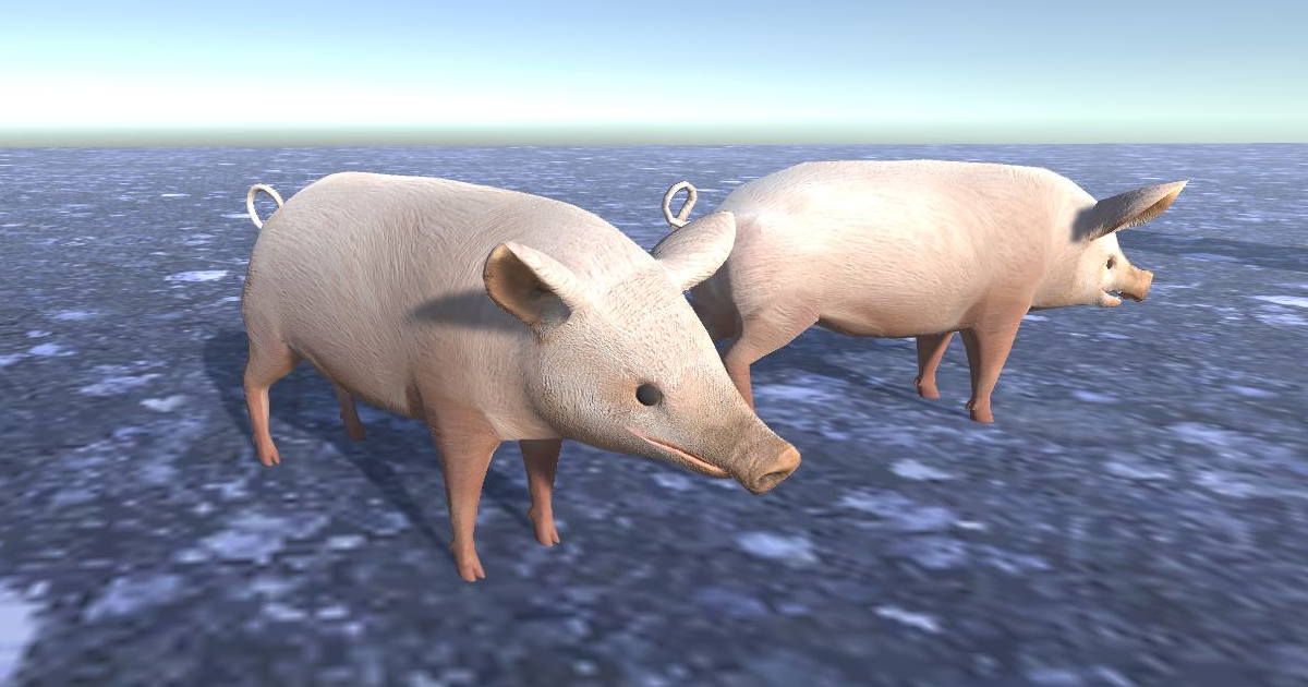 Pig and boar | 캐릭터 | Unity Asset Store