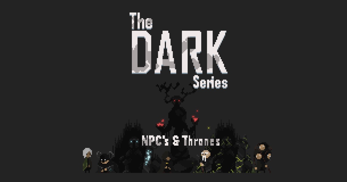 The DARK Series - Gunslinger Hero, NPC's, and Thrones | 2D Characters ...