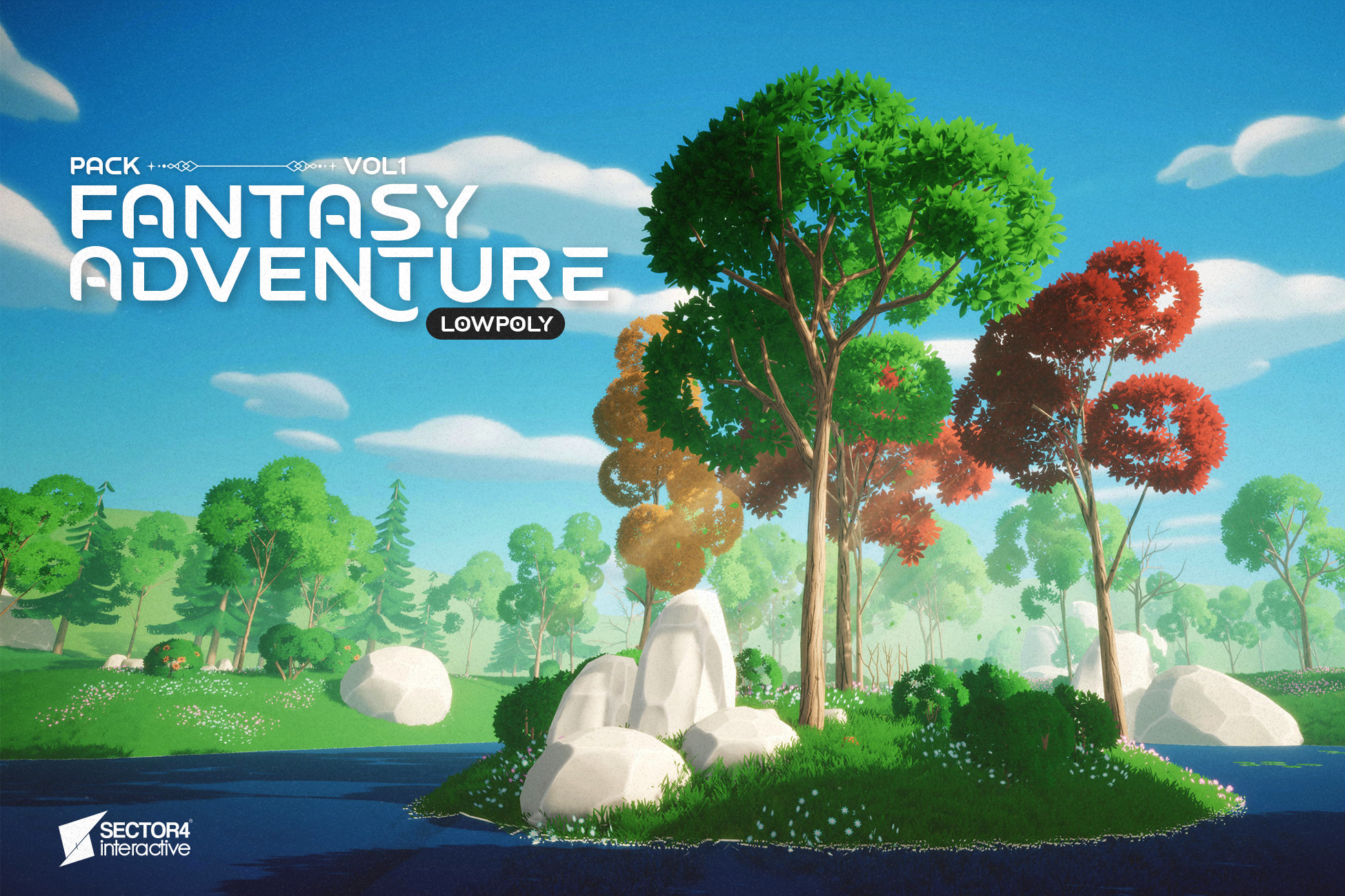 Stylized Fantasy World Builder – Low Poly Forest, Props, VFX & Shaders ...