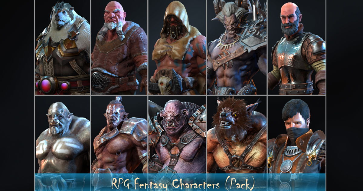 RPG Fantasy (Pack) | Characters | Unity Asset Store
