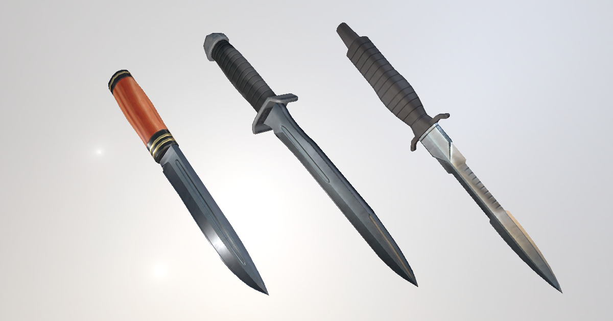 Modular Knife Pack | 3D Weapons | Unity Asset Store