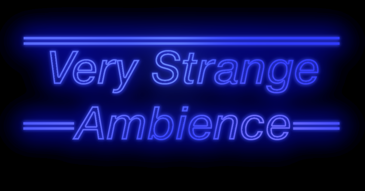 Very Strange Ambience | Electronic Music | Unity Asset Store