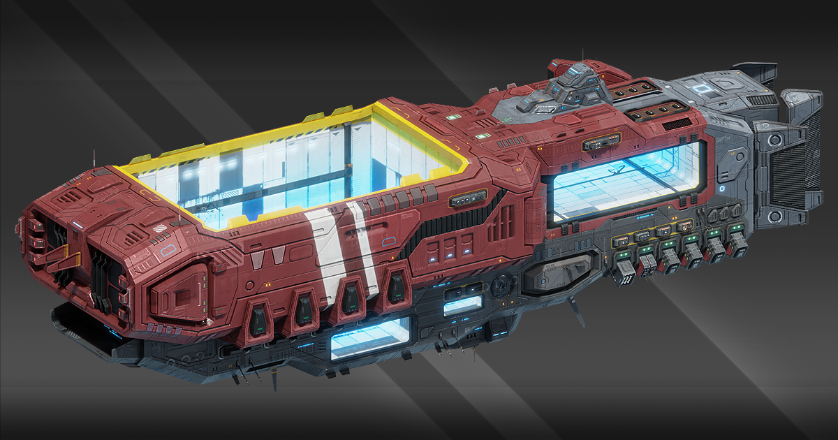 Scifi Mobile Shipyard Class III | 3D Space | Unity Asset Store