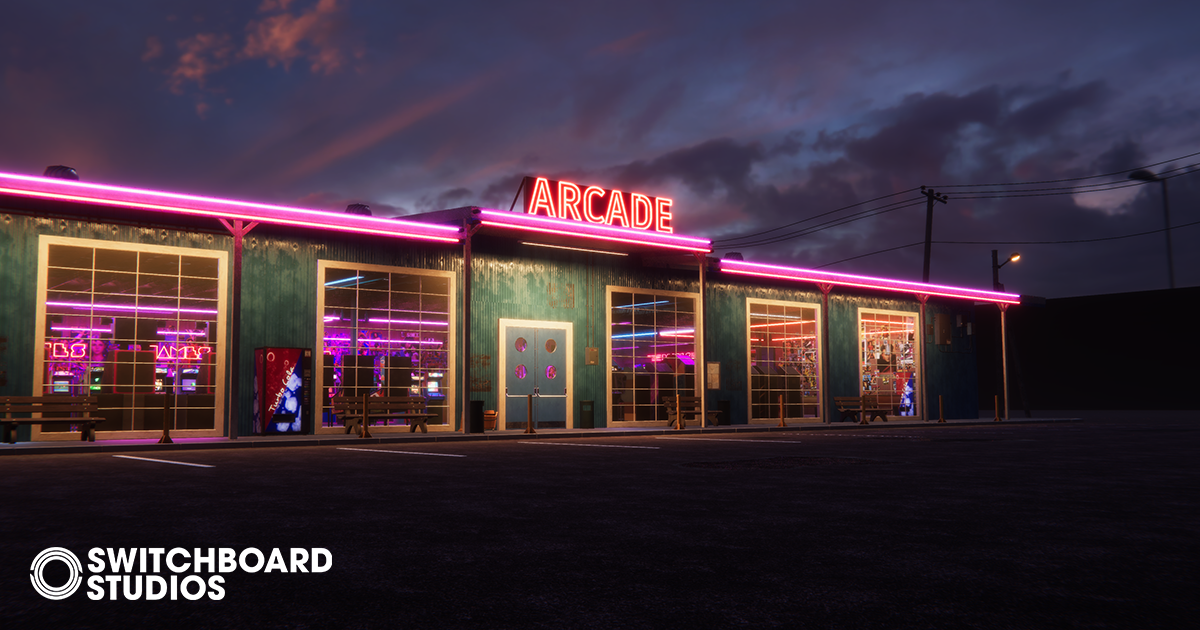 Arcade Game Saloon | 3D 주변환경 | Unity Asset Store