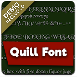 Quill Font