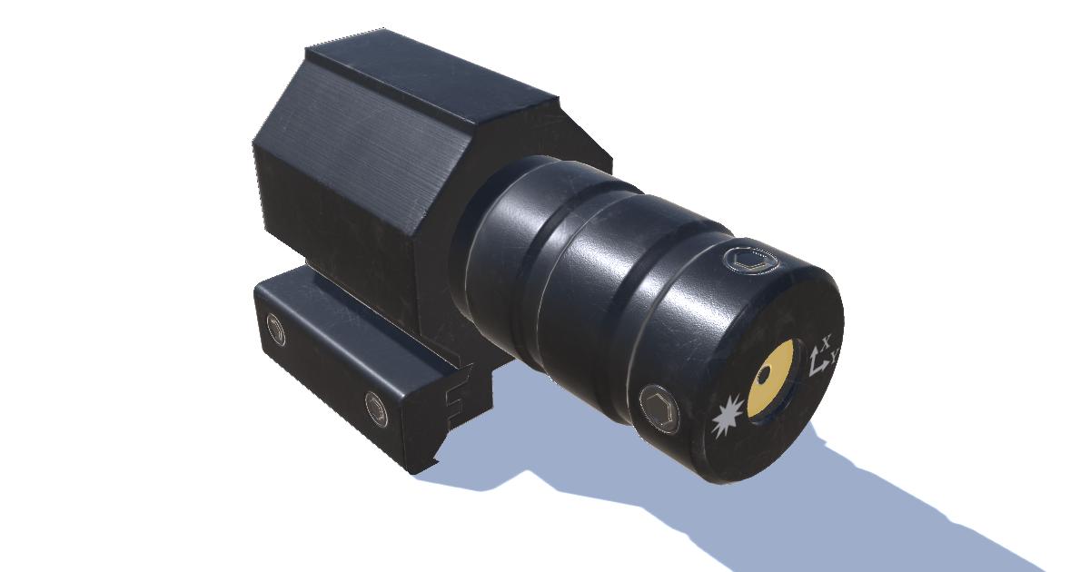 Tactical Red Dot Laser | 3D Guns | Unity Asset Store