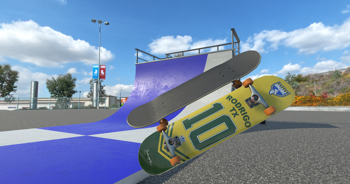 Skateboard and Vert Ramp | 3D Exterior | Unity Asset Store