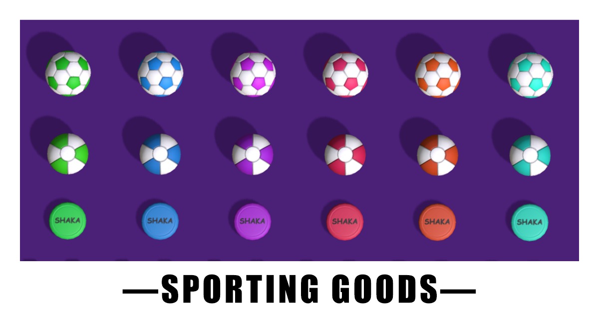 Casual Games - Sporting Goods Model Pack | 3D Props | Unity Asset Store