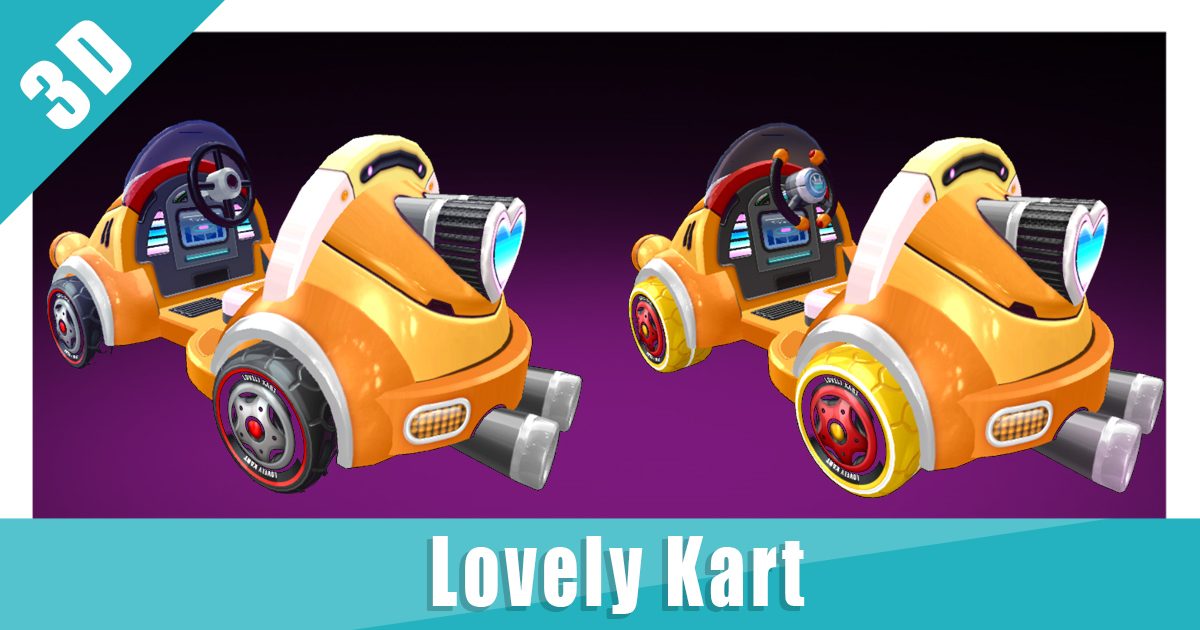 Lovely Kart! | 3D Land | Unity Asset Store