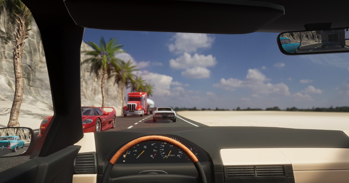 Car interior 40 | 3D Land | Unity Asset Store