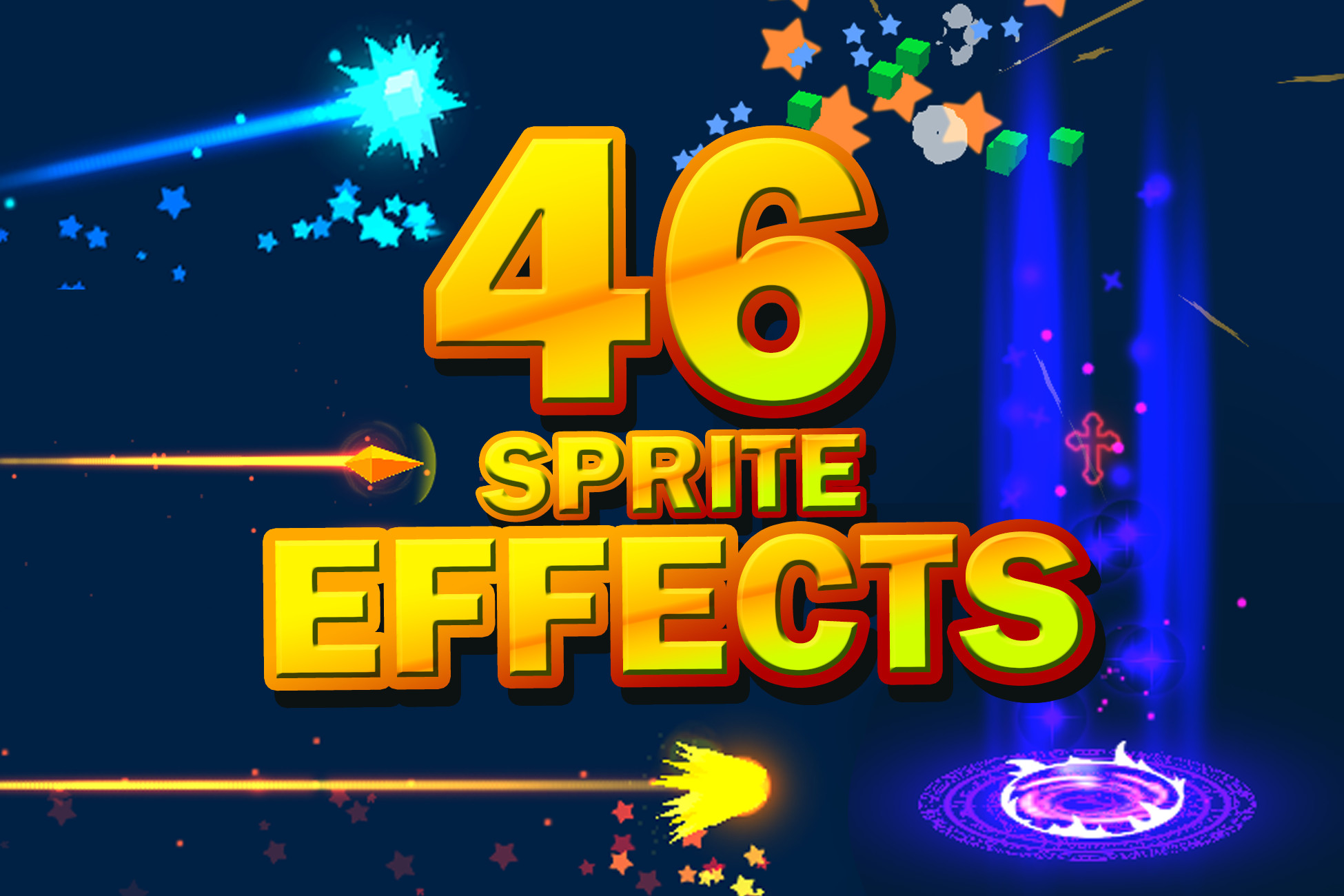 46 Cartoon Style Buff & Debuff GFXs | VFX Particles | Unity Asset Store