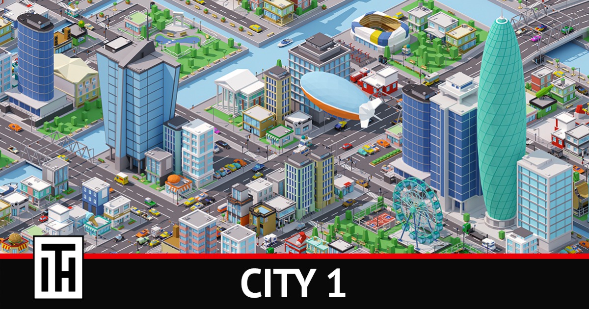 City 1 | 3D Urban | Unity Asset Store