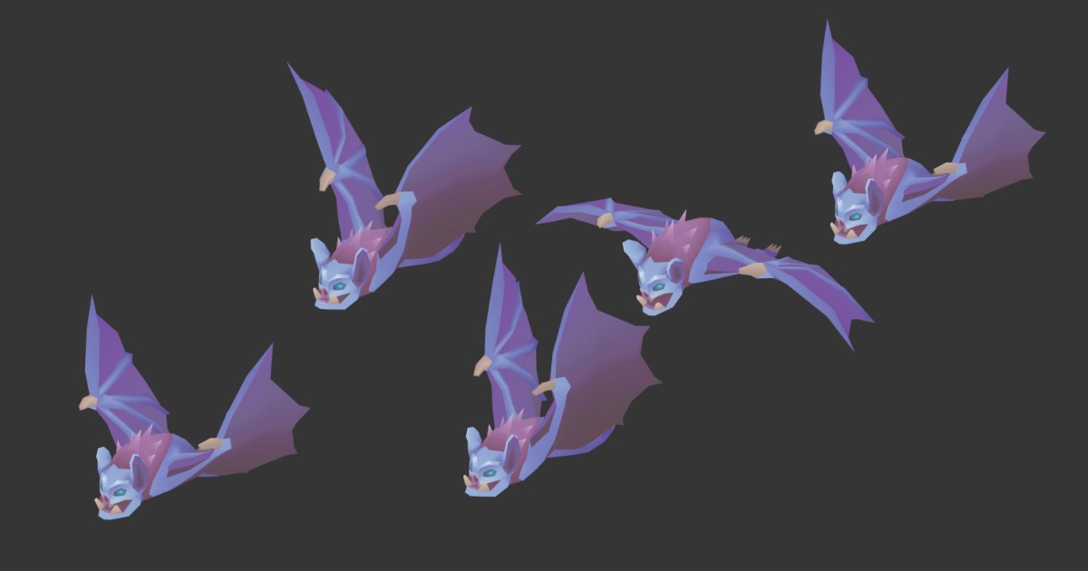 Stylized Bat | 3D Creatures | Unity Asset Store