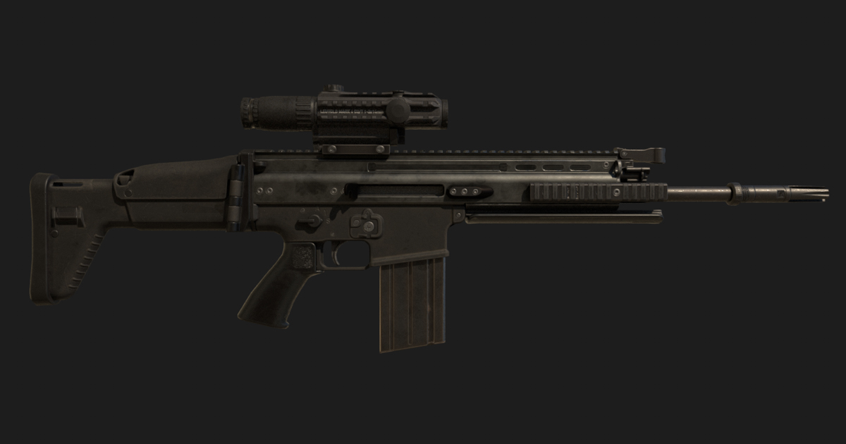 Special Combat Assault Rifle | 3D Weapons | Unity Asset Store