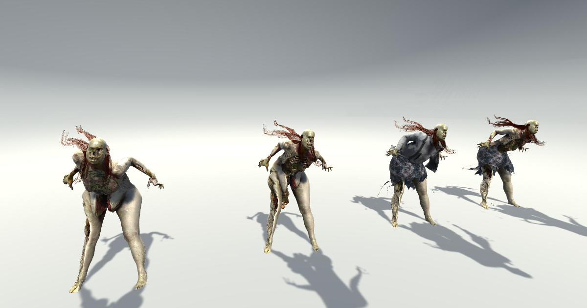 Zombie2 | 3D Creatures | Unity Asset Store