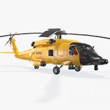 Helicopter MH-60T U.S. Coast Guard Complex Animation