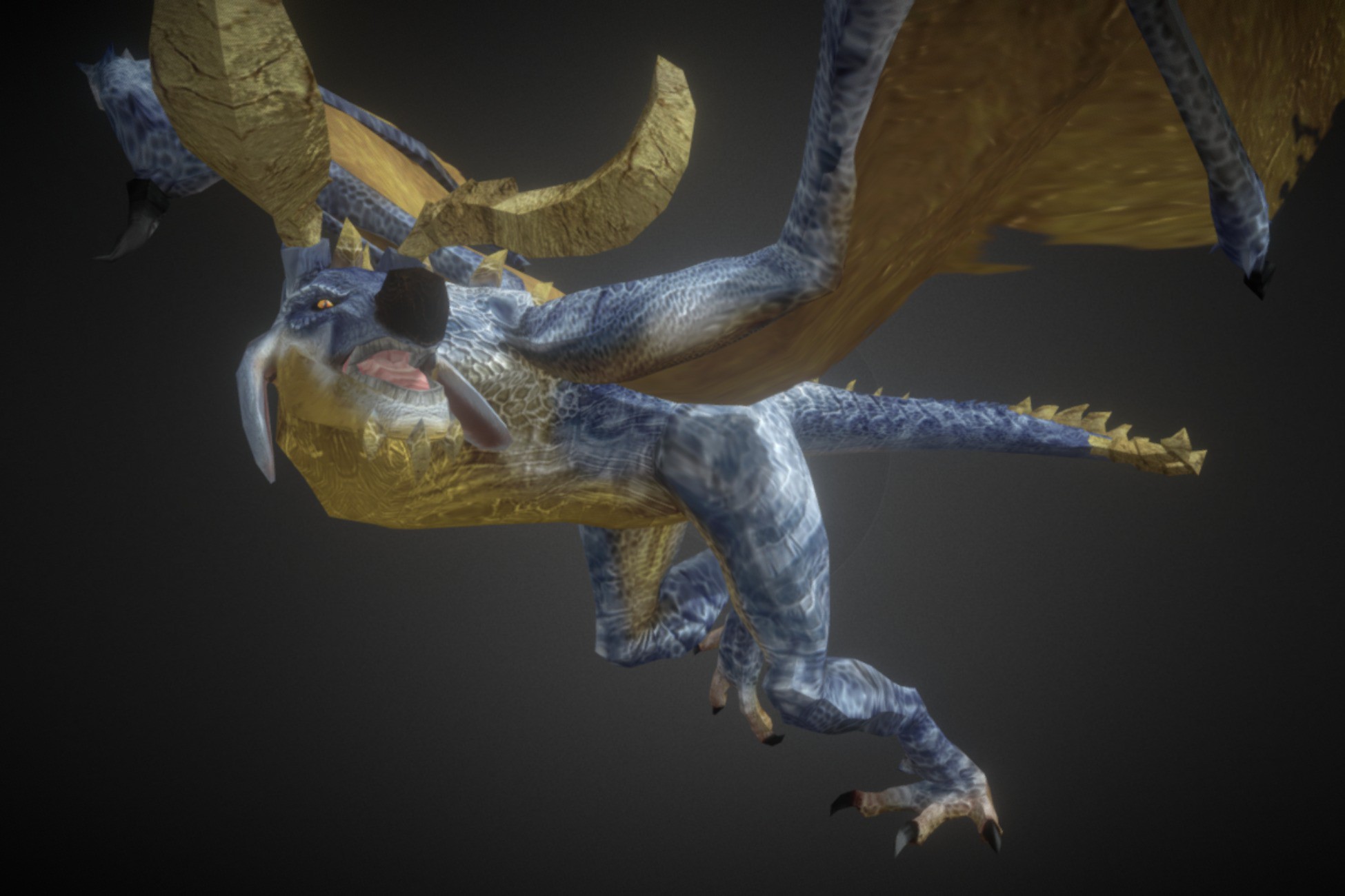 Small Wyvern Ice v1 | 3D Creatures | Unity Asset Store