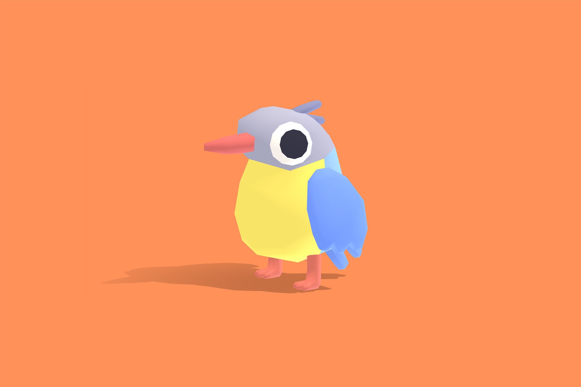 Kingfisher - Quirky Series | Characters | Unity Asset Store