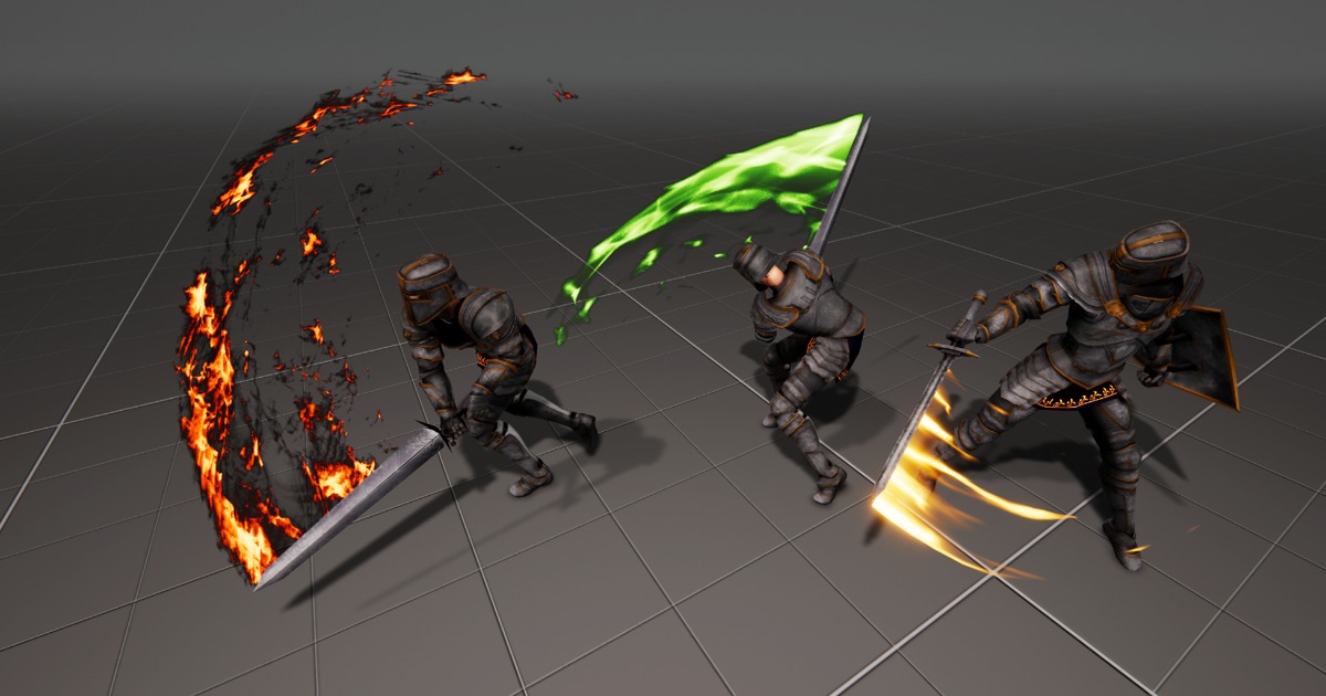 Procedural Weapon Trails | VFX Shaders | Unity Asset Store