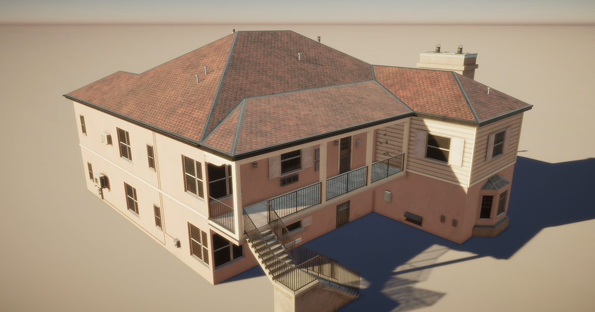 LA Buildings Residential Multi Vol 4 | 3D 都市 | Unity Asset Store