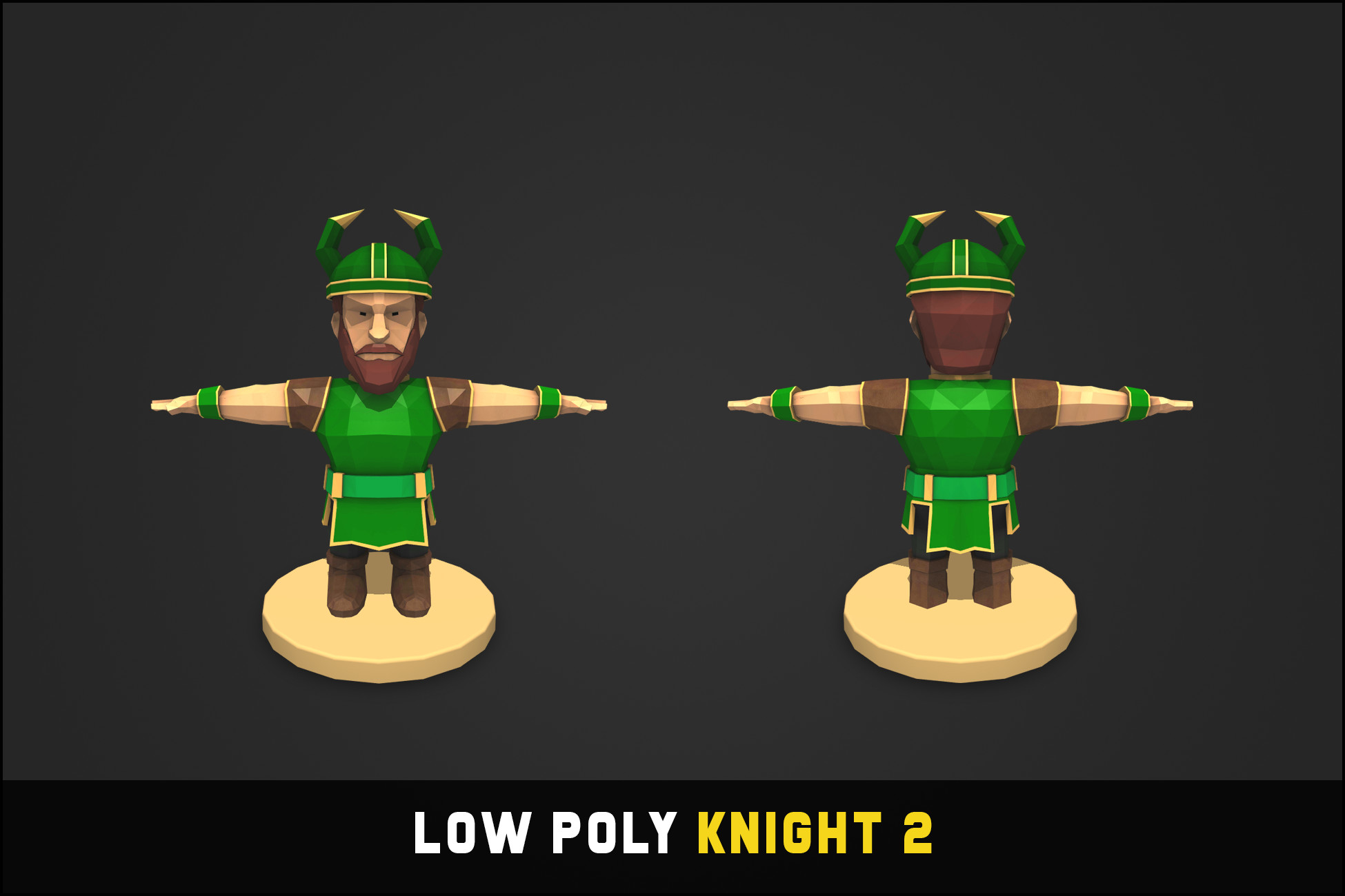 Low Poly Knight 2 | 3D Characters | Unity Asset Store