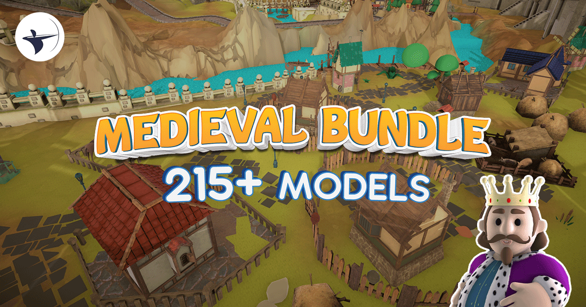 Middle Ages Bundle with Toon Shader | 3D 역사적 건조물 | Unity Asset Store