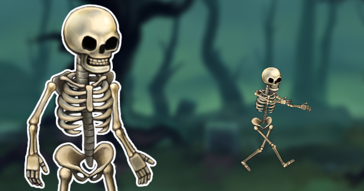 Skeleton - Character Sprite | 2D Characters | Unity Asset Store