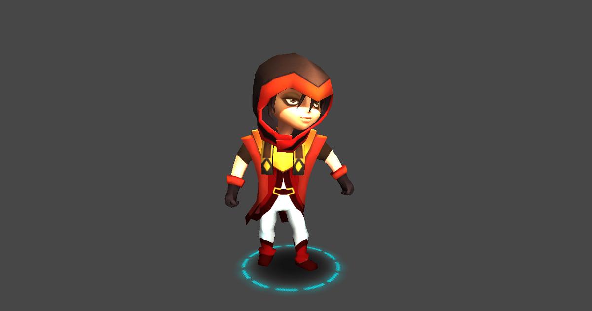 Magician - with FX - Cartoon Style | 3D Characters | Unity Asset Store